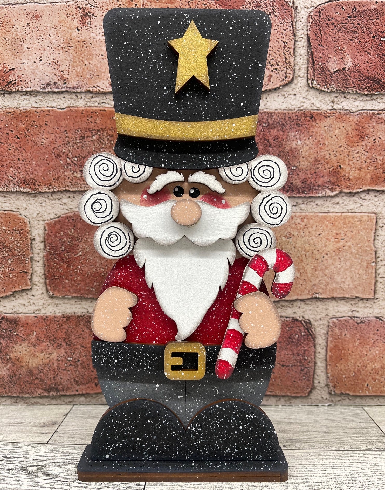January - Add On - Nutcracker Stander only - unpainted wood cutouts, r ...